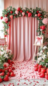 15 Adorable Strawberry Themed Baby Shower Ideas - www.mummytries.com